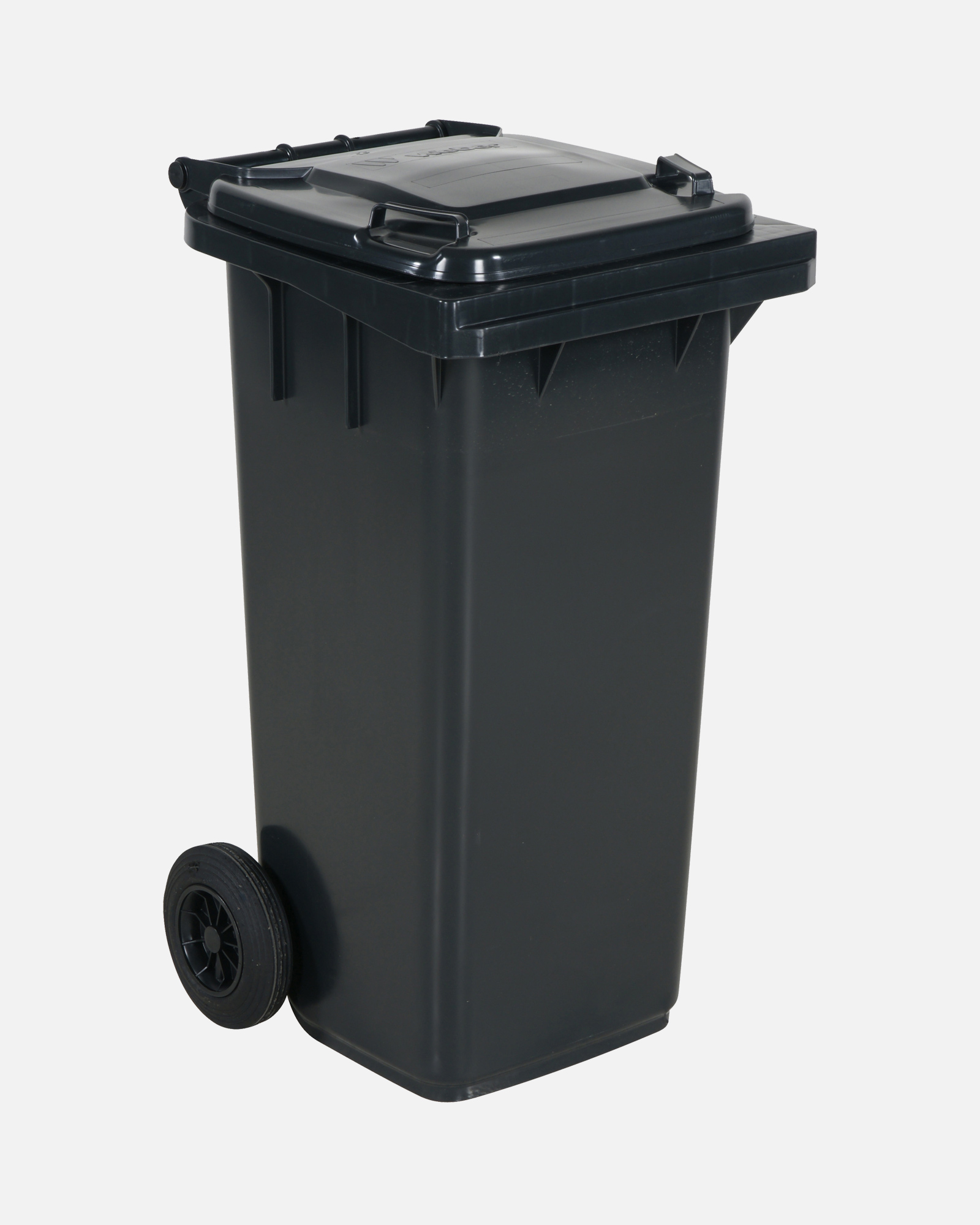 Refuse bin 120 L grey lid
