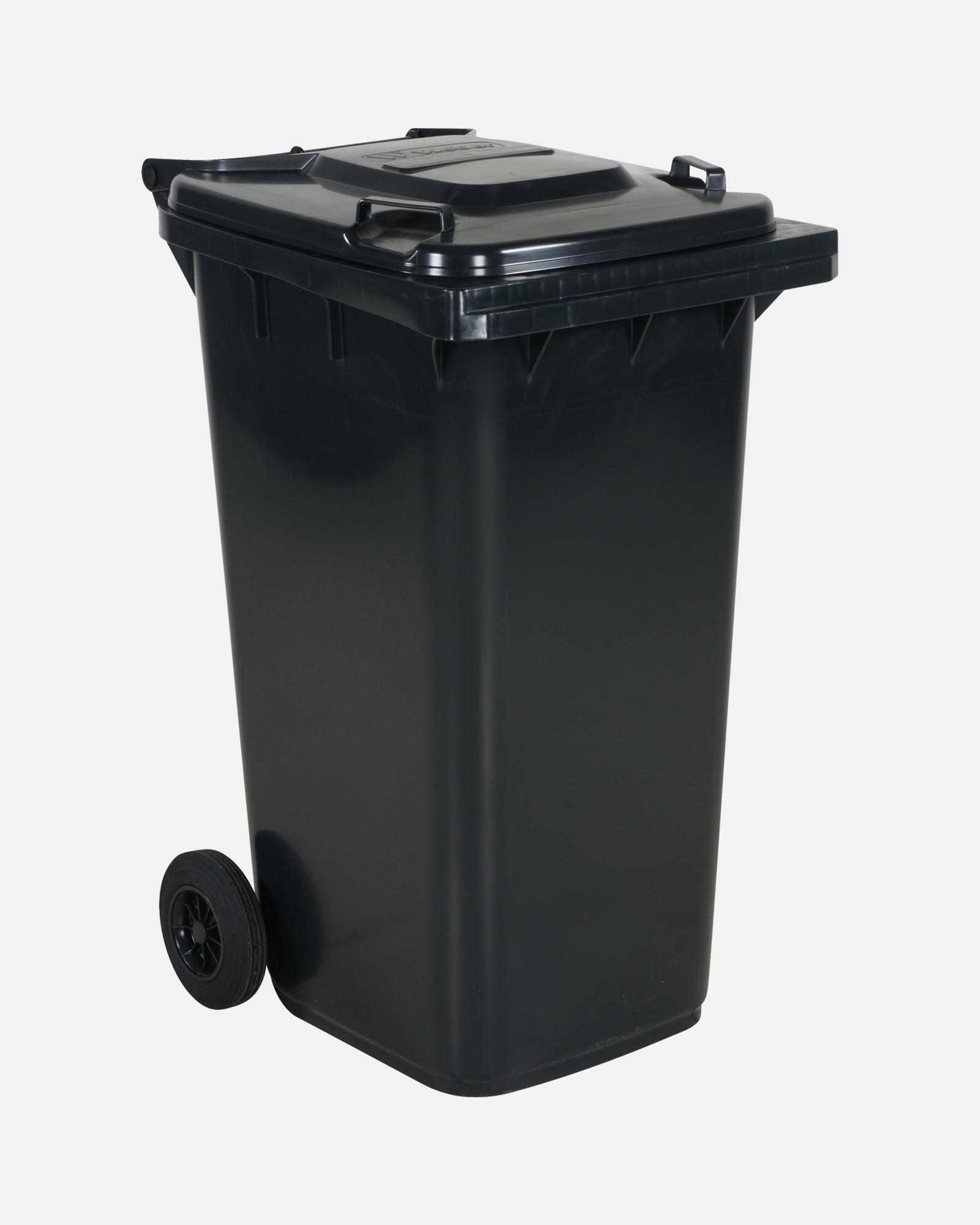 Refuse bin 240 L grey lid