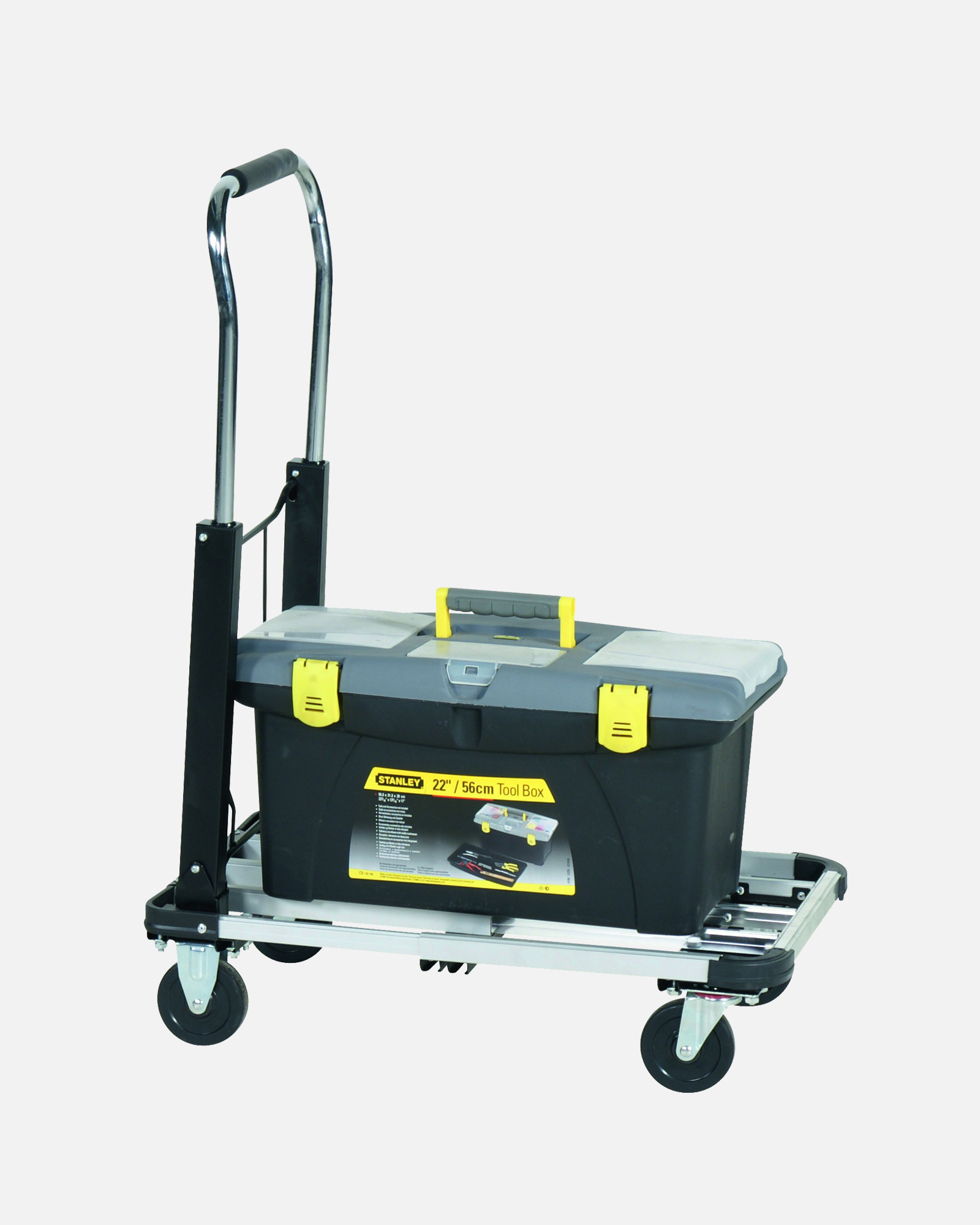 Trolley collapsible platform trolley